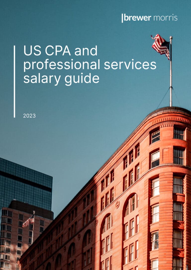 CPA North American Salary Guide | Brewer Morris Tax Recruitment